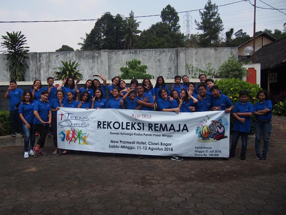 Rekoleksi Remaja Paroki Pasar Minggu – GEREJA KATOLIK KELUARGA KUDUS